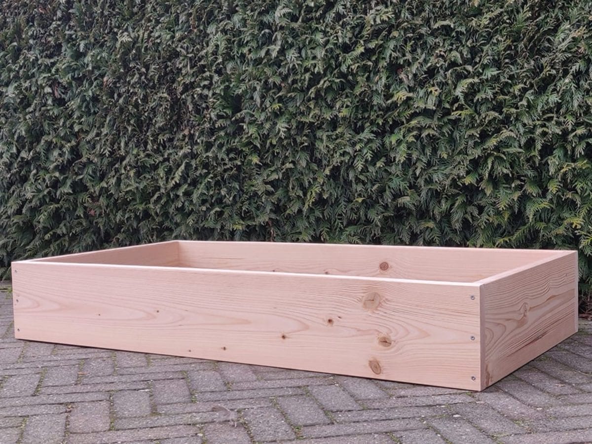 Douglas moestuinbak zonder bodem | De Zomereik - Middelaar